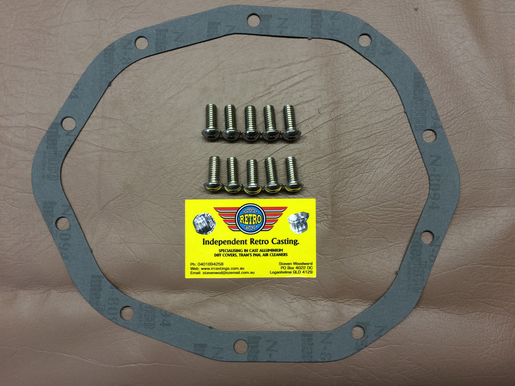 Salisbury 10 bolt Diff gasket kit for early V8 Holdens and Commodores ...